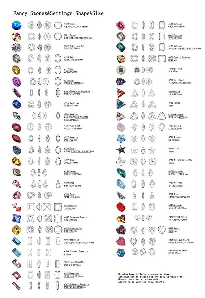 High-quality Colorful Oval Glass Rhinestone Crystal Strass Jewelry ...