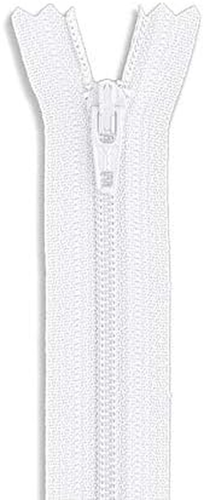 30" Nylon Coil Pant Skirt Dress Zipper White 30 Inch Zip for Sewing ...
