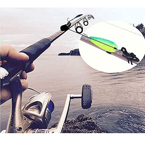 Fishing Hook Keeper Fishing Rod Hook Holder with 3 Different Rubber 6 ...