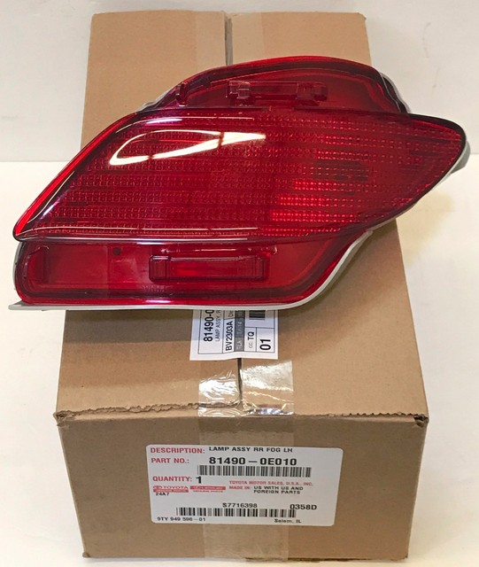Lexus Toyota OEM Side Rear Marker Lamp Assembly Left 814900E010 81490 ...