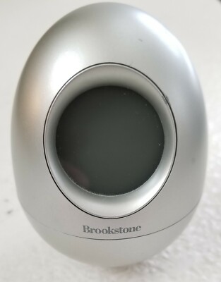 brookstone egg clock | eBay