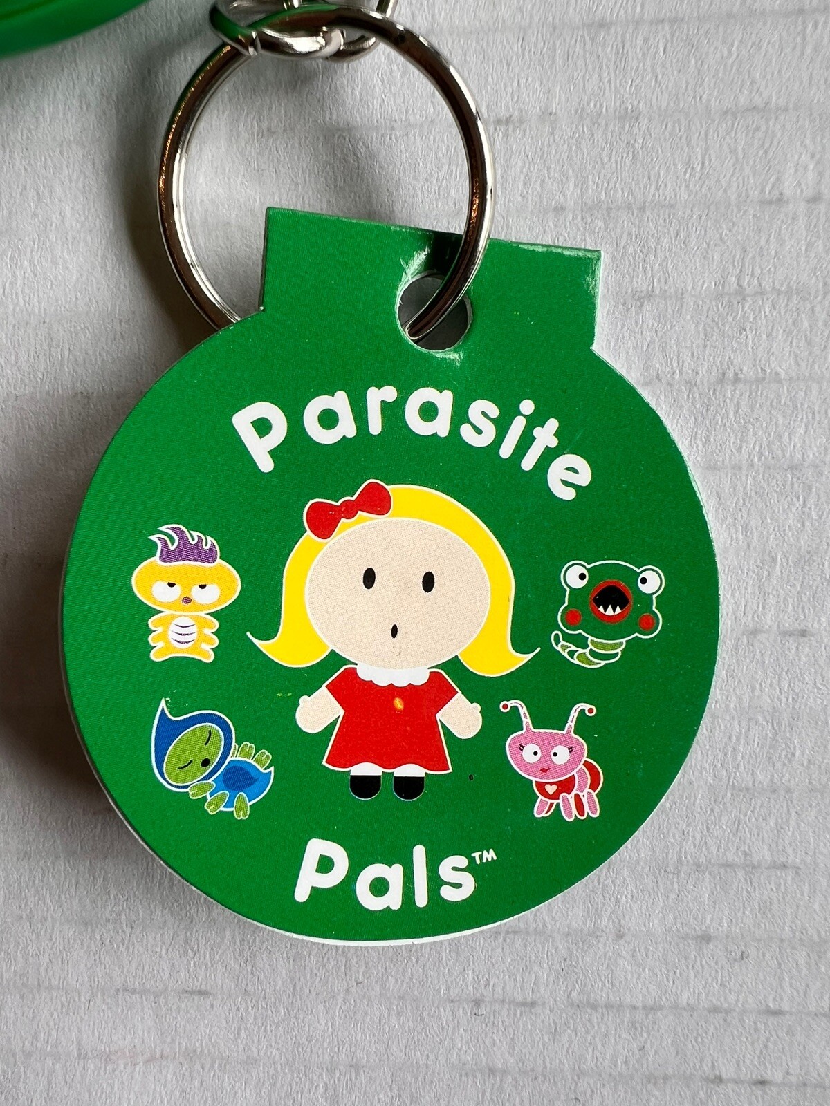 New Rare Tickles Green Keychain Measuring Tape Accoutrements Parasite ...