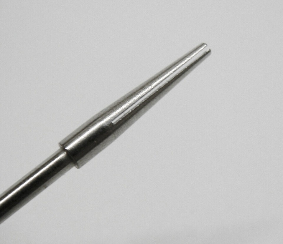 1X Slotted Split Spindle Mandrel Tapered Taper Shank Shaft Rotary Lab ...