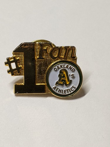 Vintage 1987 Oakland A's #1 Fan Lapel Pin | eBay
