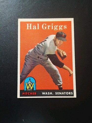 1958 Topps Set-Break #455 Hal Griggs Free Shipping | eBay