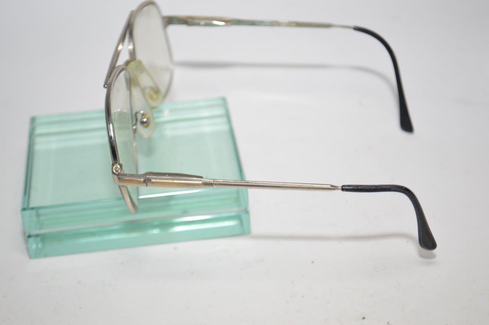 Gallery Jaguar Eyeglasses Frames Kenmark 54[]18-135MM Natural Metal | eBay