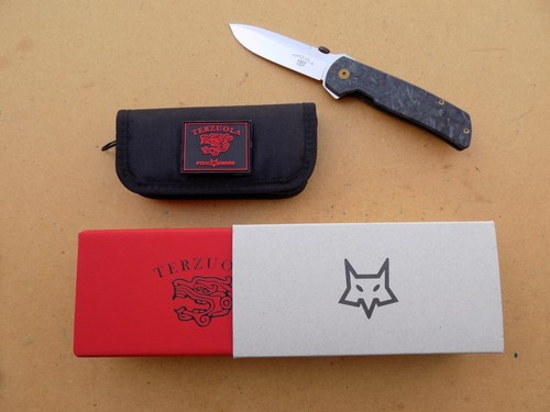 FOX Knives Italy Bob Terzuola ATC Original Gangster ATCF Flipper Knife ...