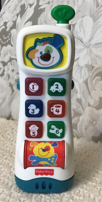 Fisher Price BABY SMARTRONICS First Words Phone - 71564, Vintage 1999 ...