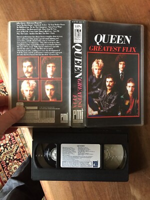 CASSETTE VIDEO VHS MUSIQUE QUEEN greatest flix 1 | eBay