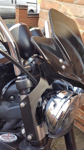 TRIUMPH ROCKET 3 FIBREGLASS FLY SCREEN & SCREEN | eBay UK