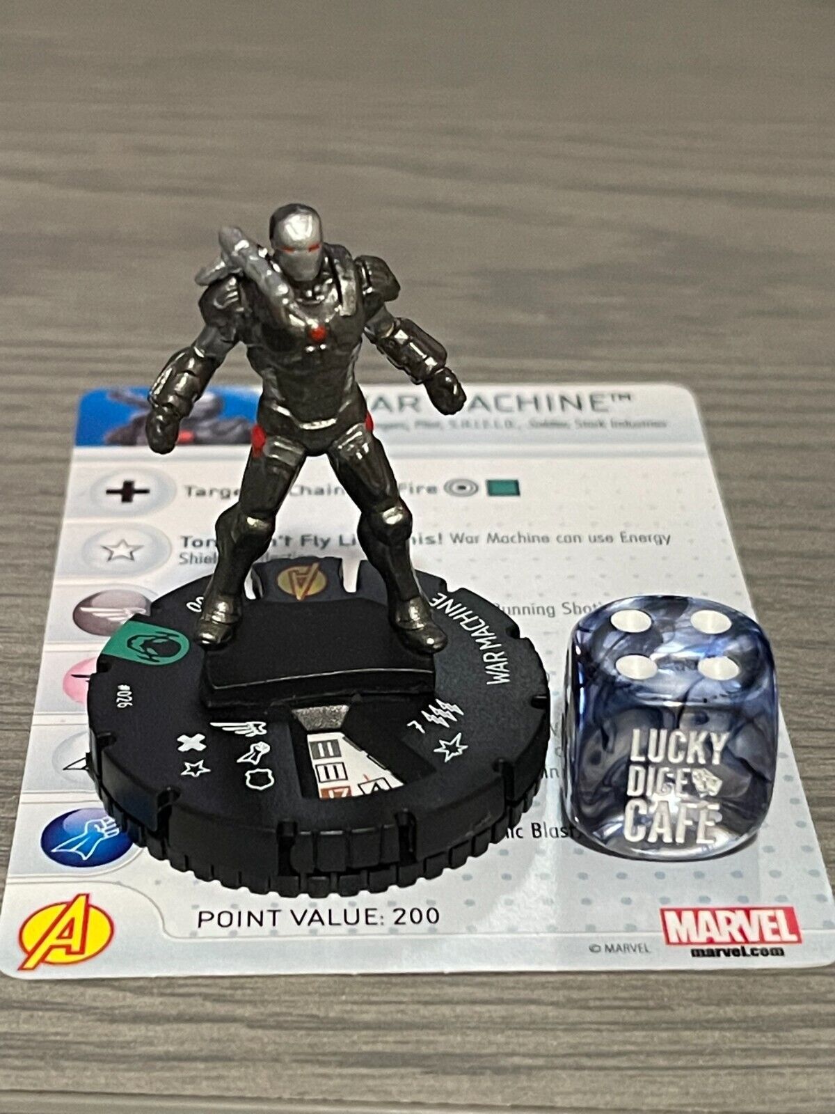 Marvel Heroclix Age of Ultron 026 War Machine Uncommon | eBay