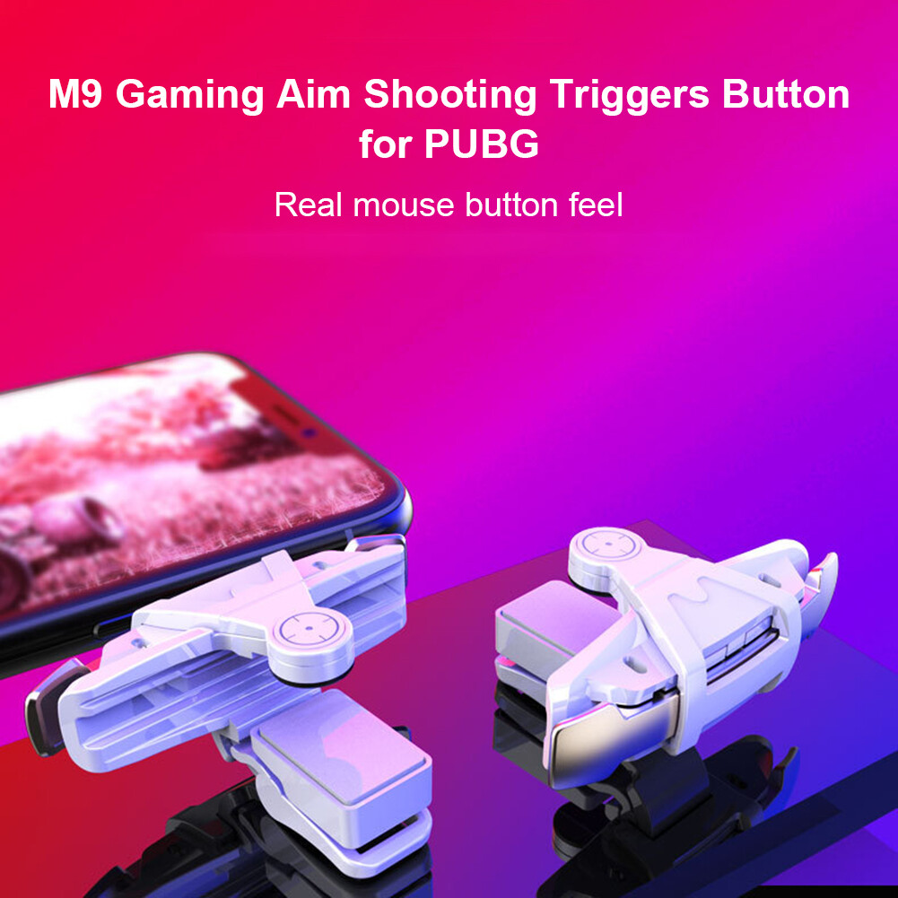 M9 Game Controller Sensitive Gaming Aim Shooting Triggers for PUBG ...