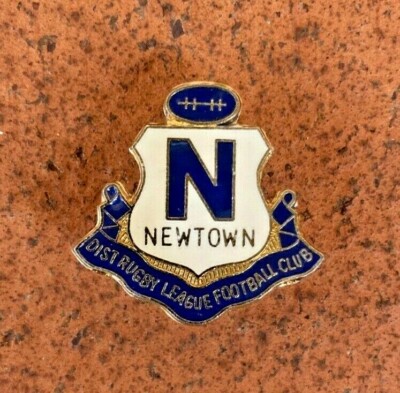 Newtown District Rugby League Football Club Badge Made By Perfection ...
