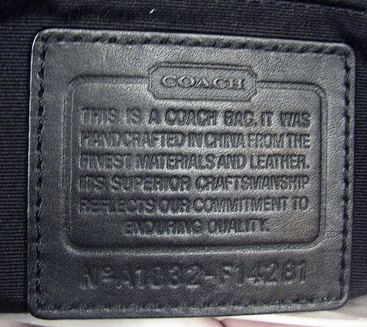 Coach Signature Pleated Gallery Tote No. A1032-F14281… - Gem