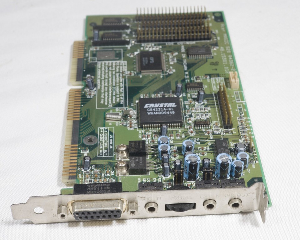 Vintage Acer Magic S20 94362-2 sound card OPL 16 bit ISA ISA327 | eBay