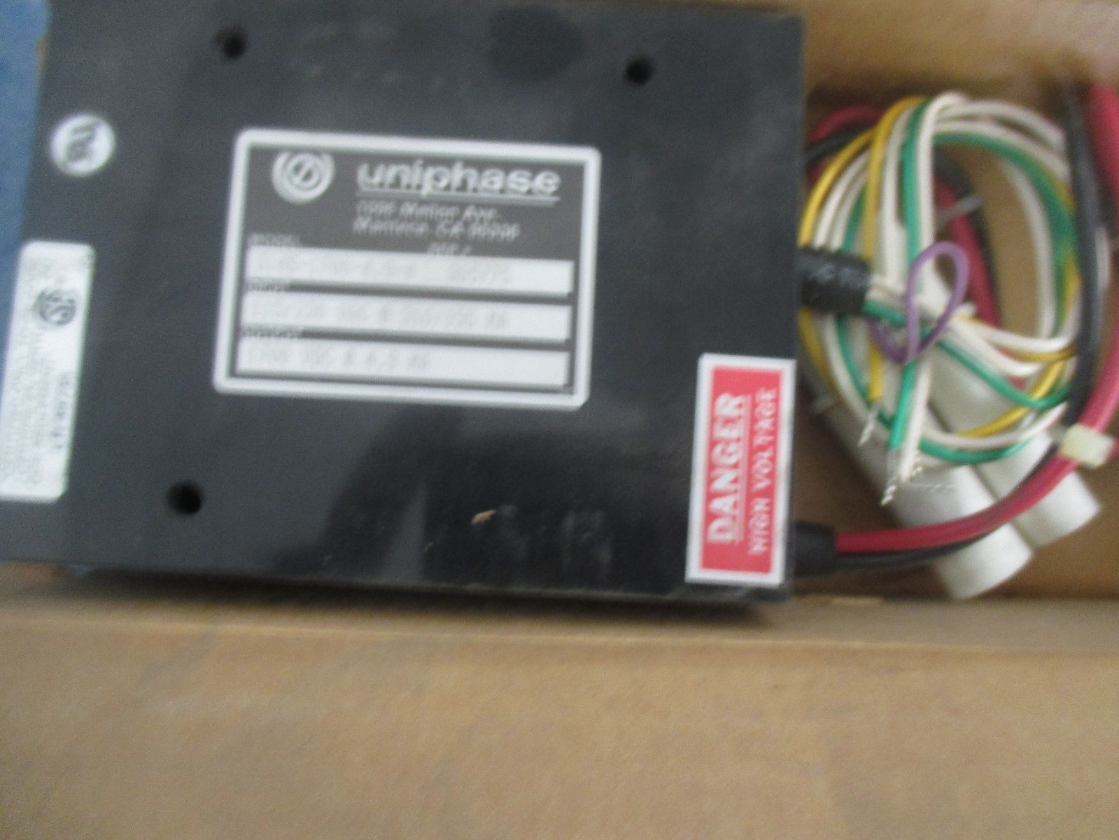 Uniphase Model: 314S-1700-4.9-4 Laser Power Supply. Unused Old Stock | eBay