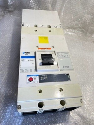 YORK Industrial Circuit Braker Frame 224-37419-000 800 AMPS 3 POLE | eBay