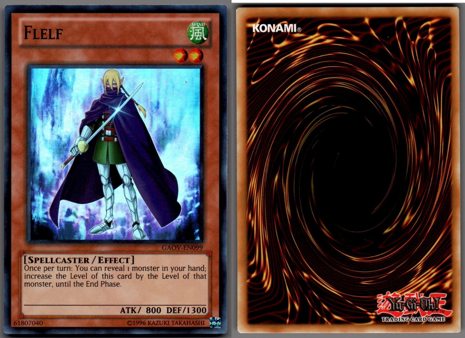 GAOV-EN099 Yugioh, Flelf, Holo Super Rare | eBay