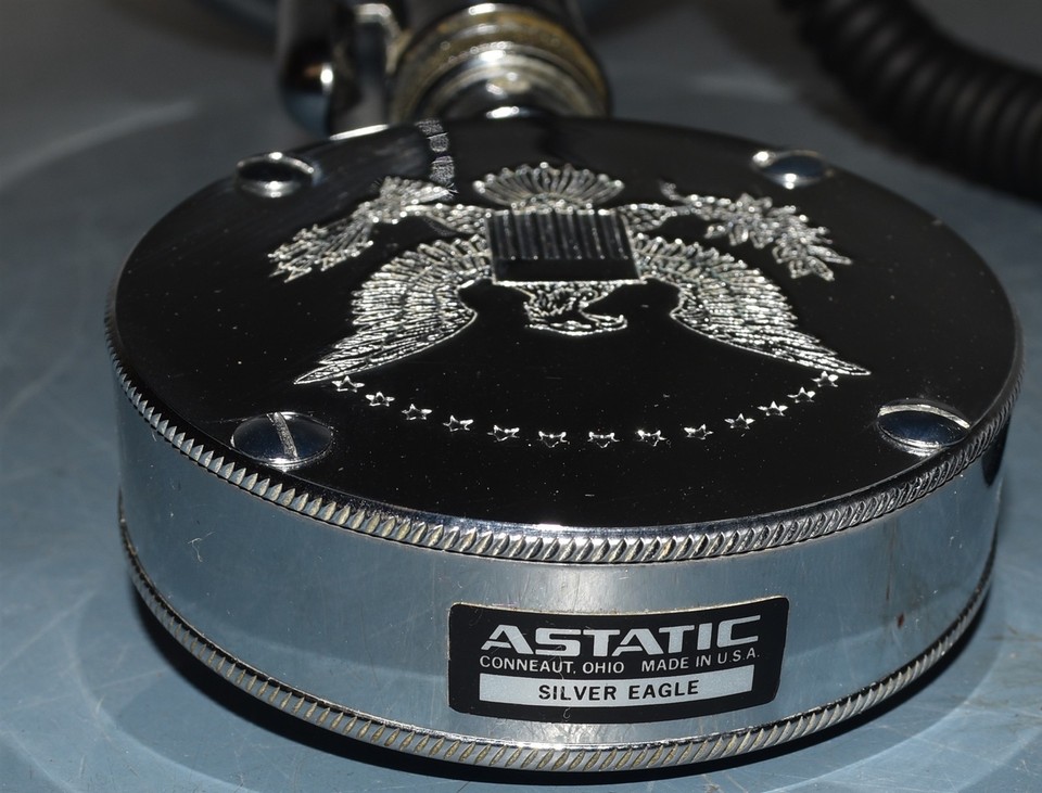 ASTATIC D-104 SILVER EAGLE MICROPHONE!! | eBay
