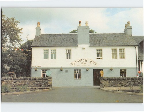 Postcard Houston Inn Houston Scotland | eBay