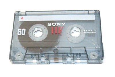Sony HF 60 Minutes Normal Bias Type 1 Blank Cassette Tape | eBay