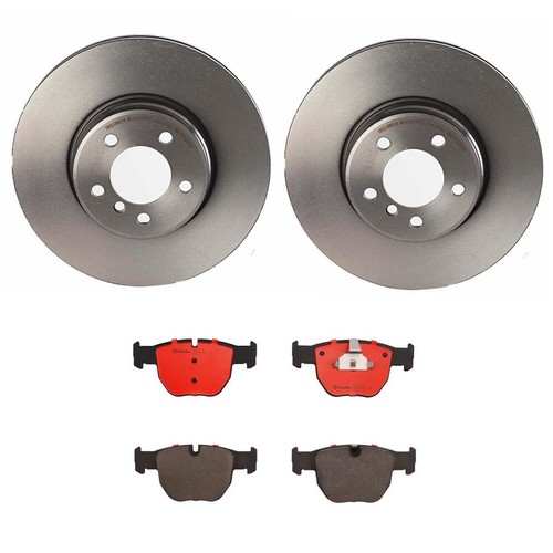 Brembo Front Brake Kit 344mm Disc Rotors & Ceramic Pads For Range Rover ...