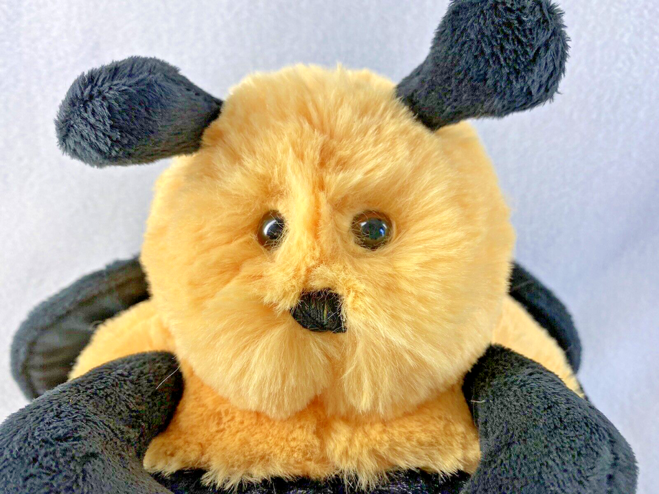 Unipak Plumpee Bee Plush Pot Belly Bumble Bee 9" Stuffed Animal Soft ...