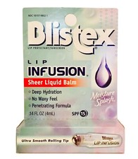 RARE Blistex Lip Infusion Sheer Liquid Balm Cherry Splash for sale ...