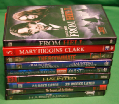Lot of 9 Horror DVDS Condition Varies --(READ CONDITION)-- | eBay