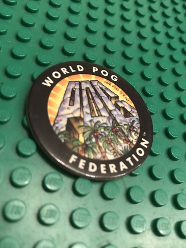 Pog série 1 n° 24 officiel World pog federation Pogs vintage collection ...