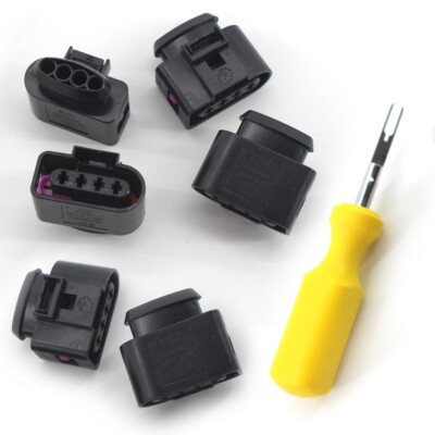 6* Ignition Coil Connector Repair Harness Plug Wiring for Audi VW ...