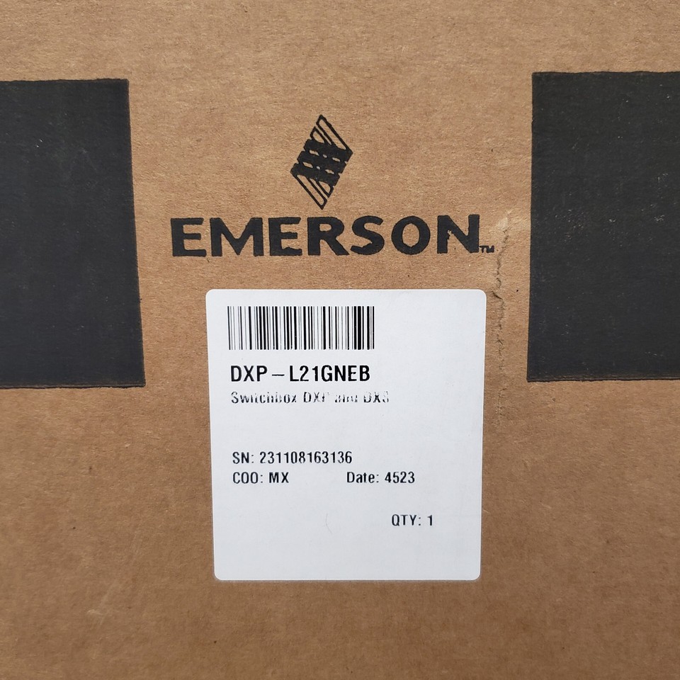 EMERSON TopWorx DXP-L21GNEB Discrete Valve Controller SPDT GO Switches ...