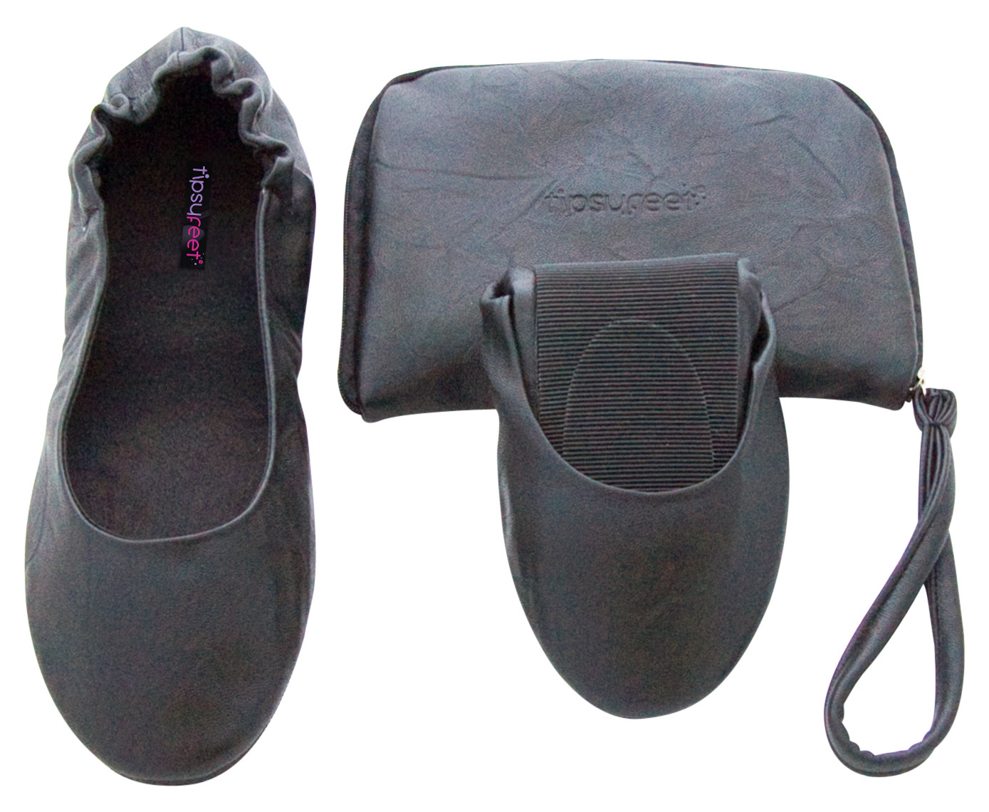 Tipsyfeet Fold Up Shoes, foldable shoes, folding handbag shoes | eBay UK