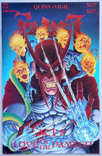 Faust #8 1st printing - Rebel Studios - David Quinn - Tim Vigil | eBay