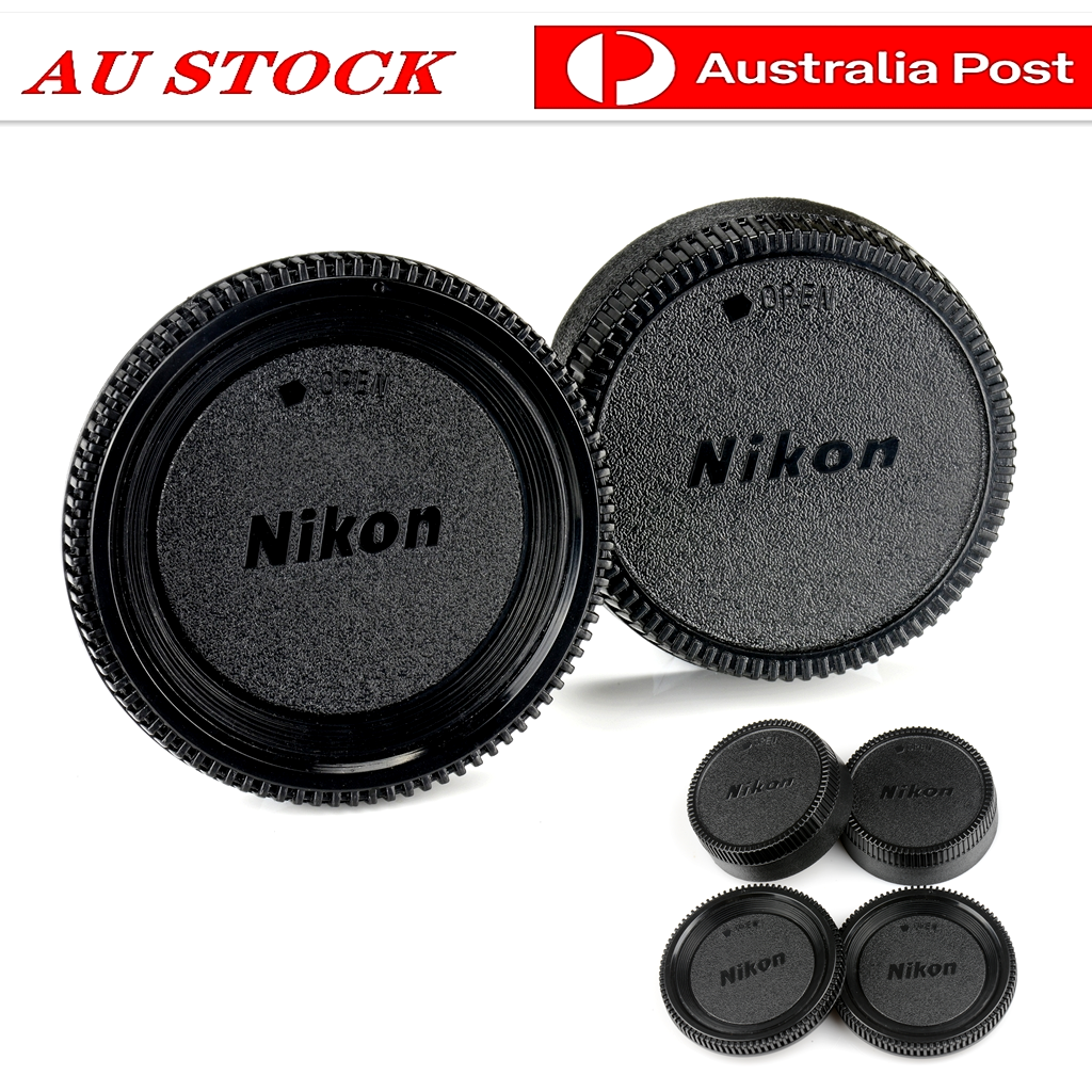 Nikon Body Cap+Rear Lens Cap or 2 x Body Cap or 2 x Rear Cap for Nikon ...