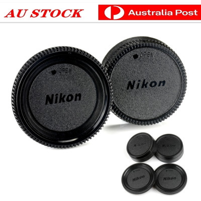 Nikon Body Cap+Rear Lens Cap or 2 x Body Cap or 2 x Rear Cap for Nikon ...