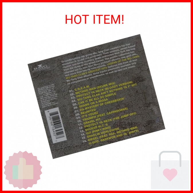 Legend Of The Wu-Tang: Wu-Tang Clan's Greatest Hits Explicit Lyrics | eBay