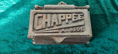 ANTIQUE CHAPPEE 8506 IRON CAST FURNACE STOVE DOOR | eBay