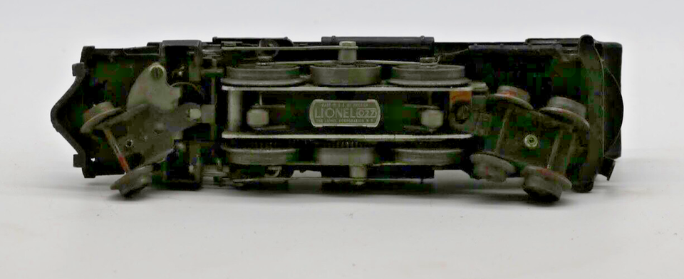 Vintage Lionel #2037 Die Cast Steam Engine Model Train O27 w/ Tender 1: ...