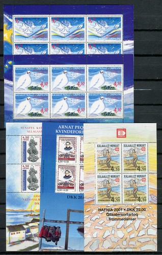 Greenland Lot Booklet panes and Souvenir Sheets - MNH | eBay