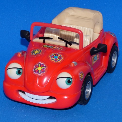 VINTAGE '99 Chevron Cars - Toy Car Collectible #15 RUDY RAGTOP red VW ...