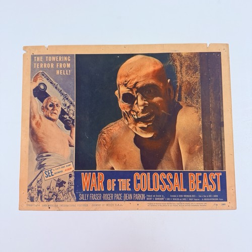 1958 War Of The Colossal Beast Original 11x14” Lobby Card #8 Cult ...