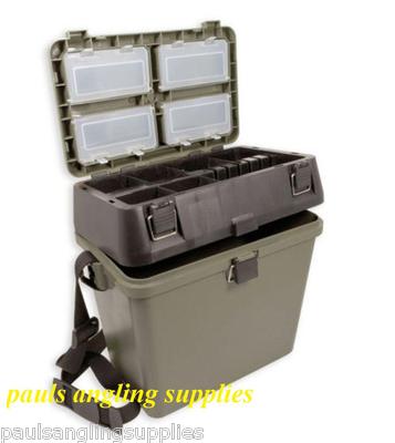Waterline Fishing Seat & Tackle Box Internal Boxes For Sea Boat Coarse ...