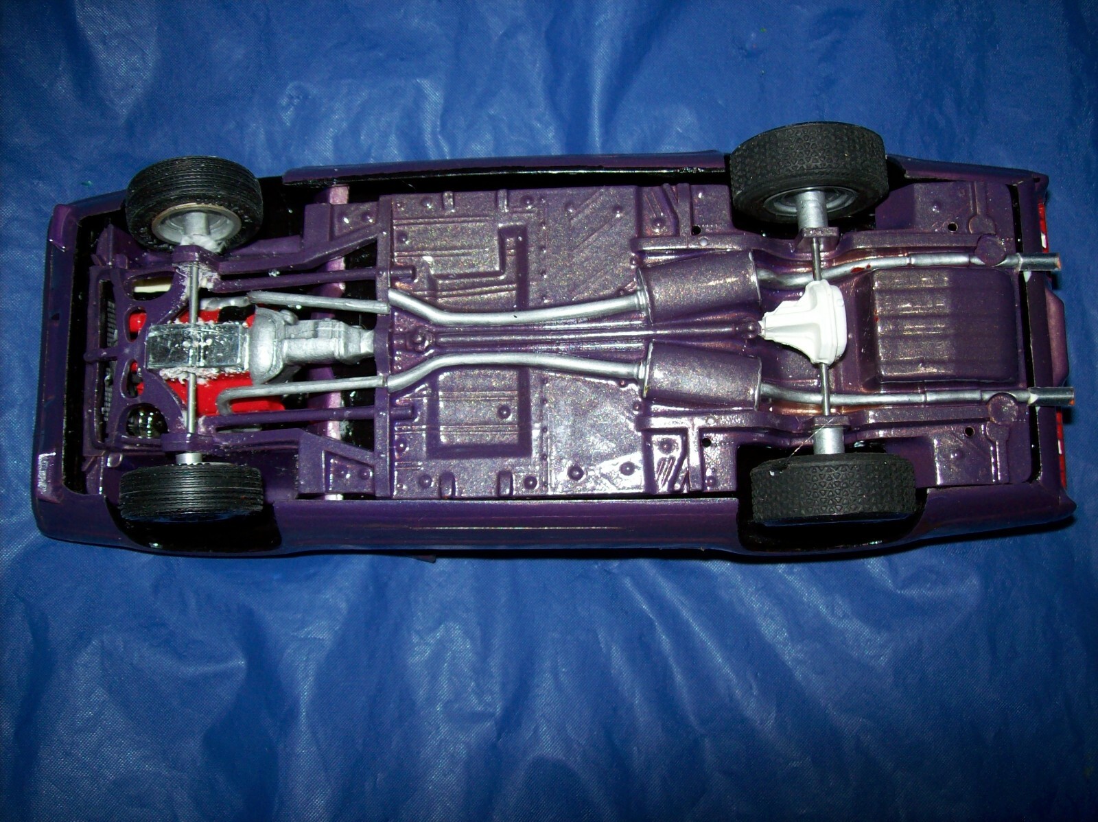 MPC VINTAGE 71 PLYMOUTH ROADRUNNER/GTX BUILT PLASTIC MODEL KIT 1/25 PRO ...