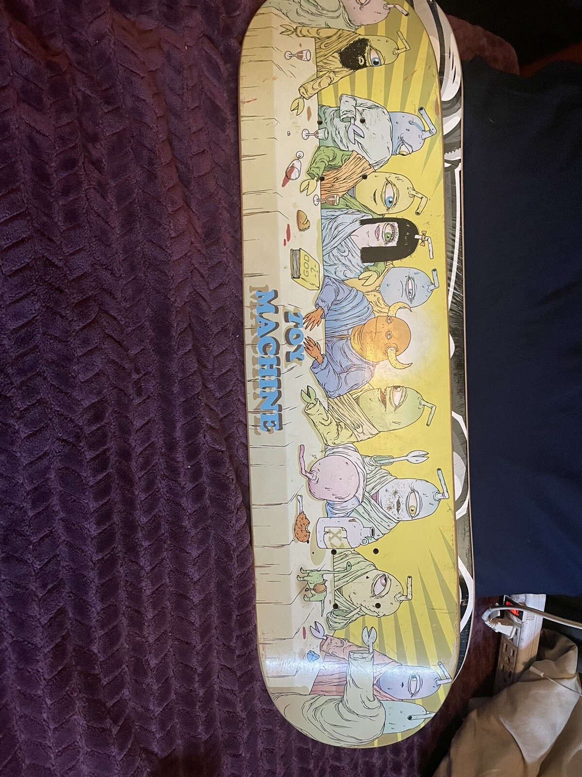 Toy Machine Skateboard Deck (Last Supper). | eBay