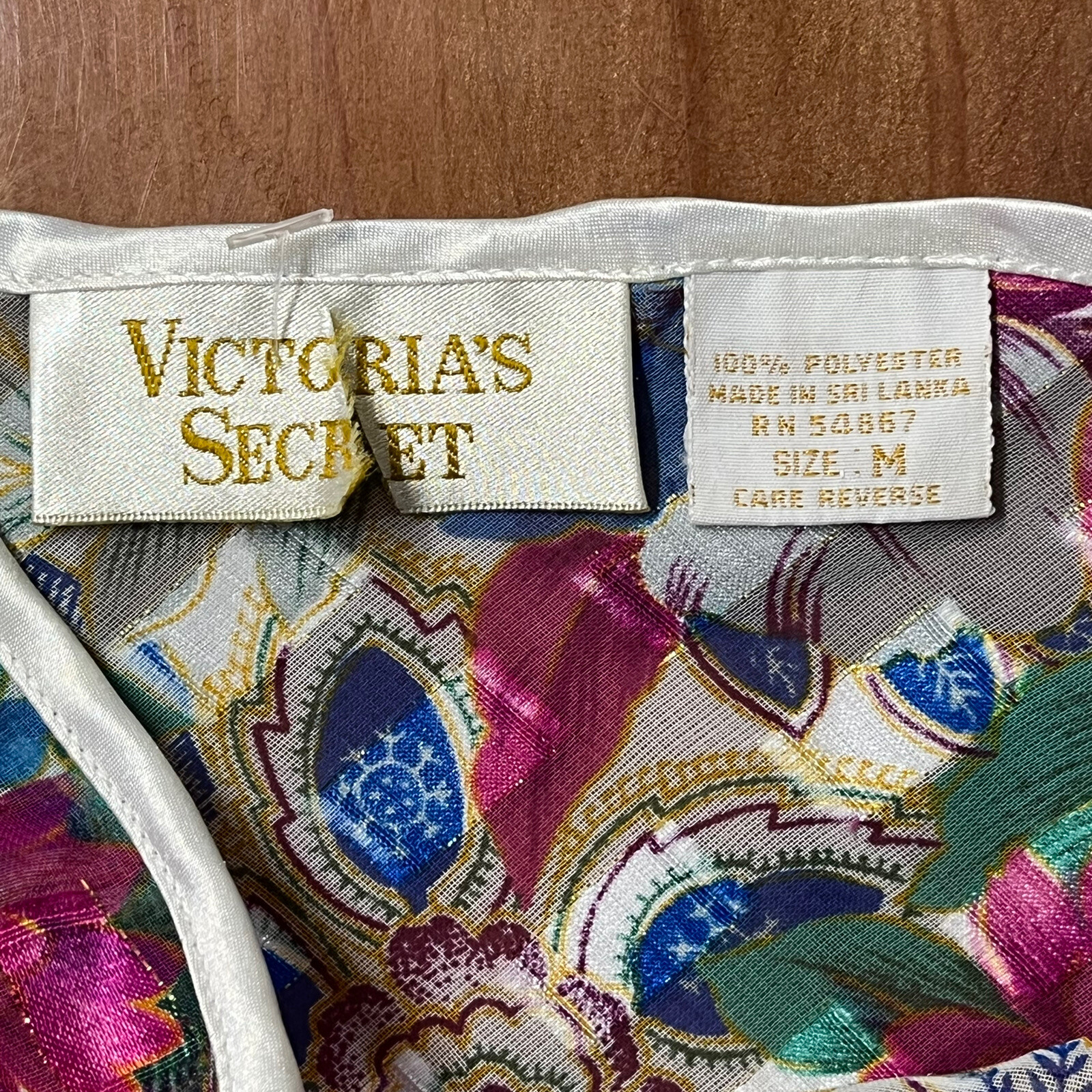 Vintage 80's Victorias Secret Lingerie Bodysuit M Ted… - Gem