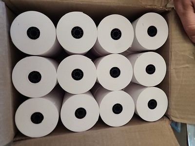 Kitchen Printer Paper Rolls (24 Rolls) 3" X 150ft Long | eBay