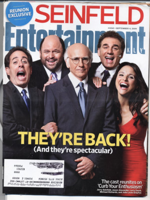 JERRY SEINFELD Entertainment Weekly 2009 JULIA LOUIS-DREYFUS Whitney ...