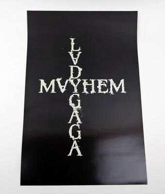 Lady Gaga Mayhem Indie Record Store Album Release Promo Poster | eBay