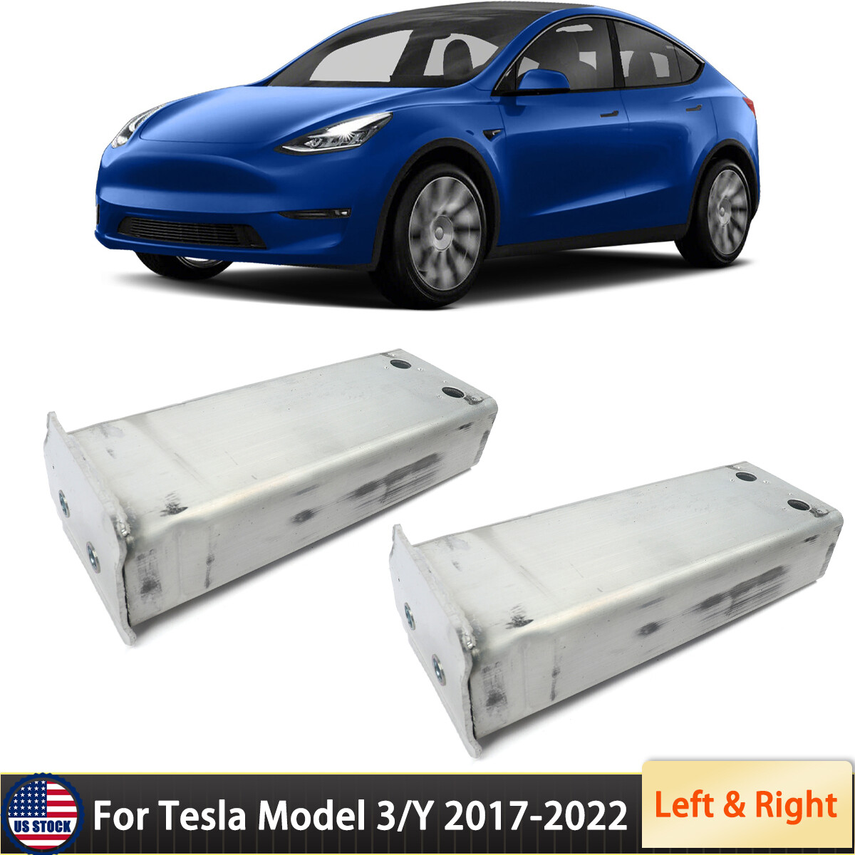 For Tesla Model Y Model 3 Front Impact Crash Can 1109193-00-C Left ...